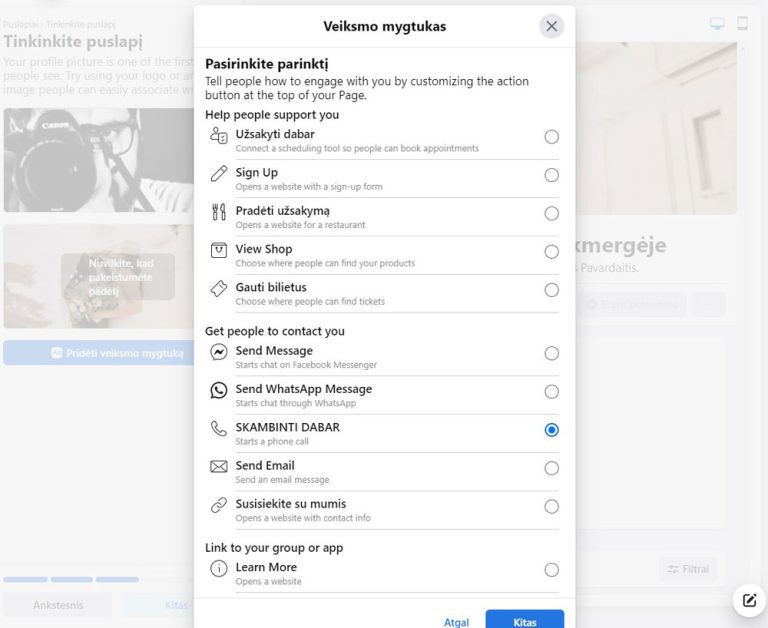 Kaip susikurti Facebook puslapį sau ar savo verslui